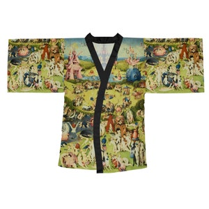Hieronymus Bosch Garden of Earthly Delights Kimono Robe - Etsy