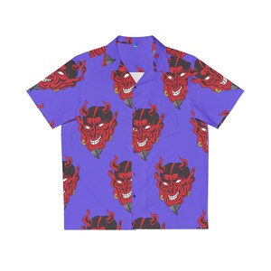 Trendy Goth Alt Edgy Egirl Eboy Tiktok Streetfashion Devil Button up ...