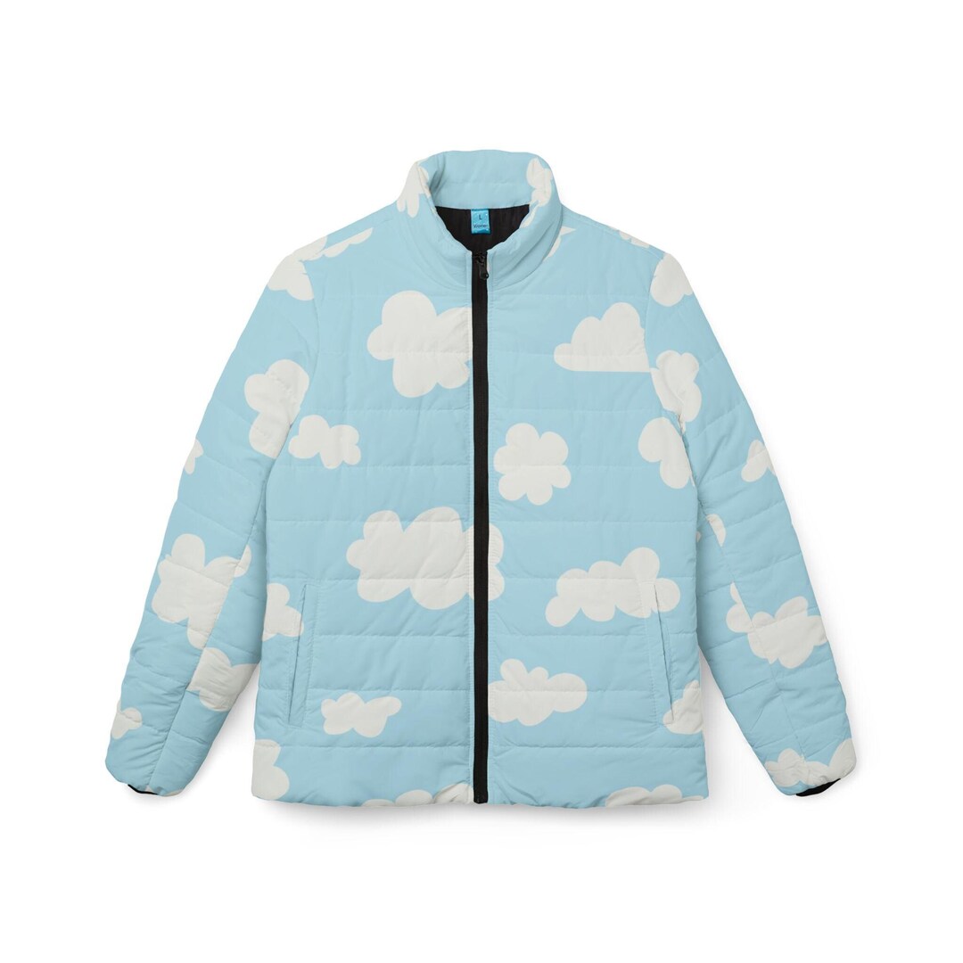 Cloud Puffer Jacket, Kawaii Women's Outerwear Coat, Cute Winter Jacket ...