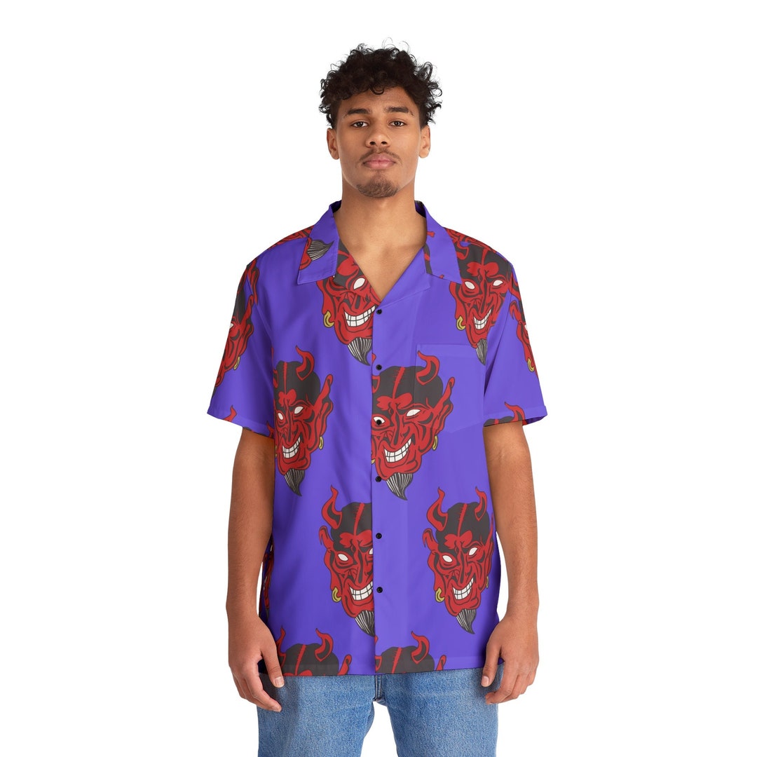 Trendy Goth Alt Edgy Egirl Eboy Tiktok Streetfashion Devil Button up ...