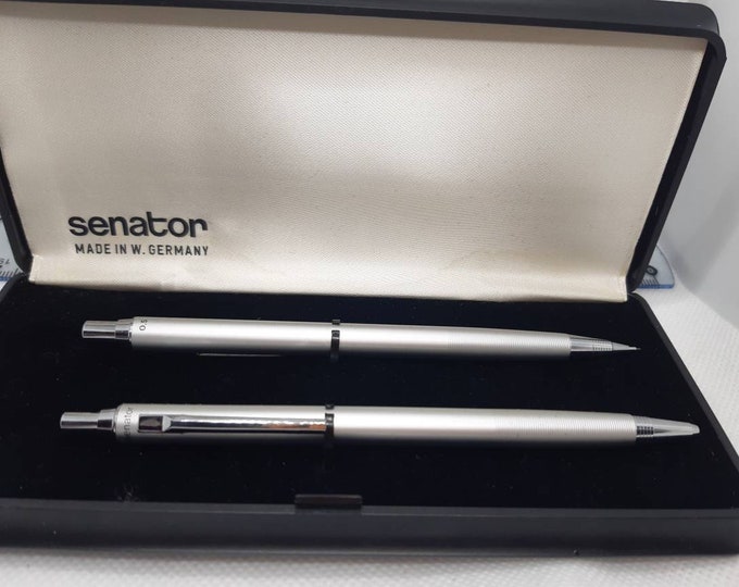 Boxed Senator Germany Pen and Pencil Set - Etsy