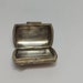 Art Deco Hallmarked Solid Silver Pill Snuff Box,sterling Silver Pill ...