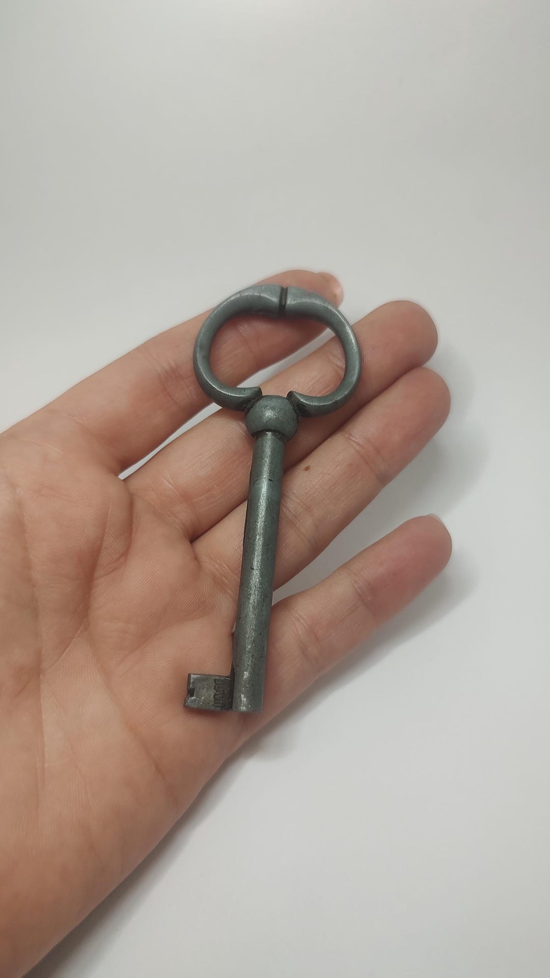 Rare Swiss Huwil Brass Skeleton Key: Vintage Collectible - Etsy