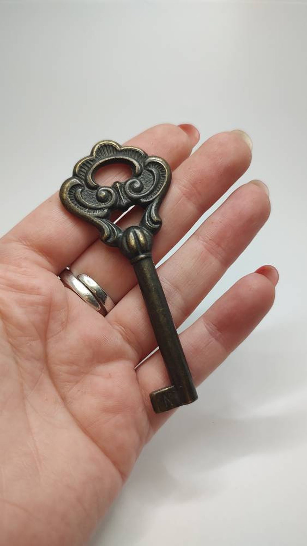 Rare Large Antique Bronze Key,rare Large Antique Bronze Key, Vintage ...