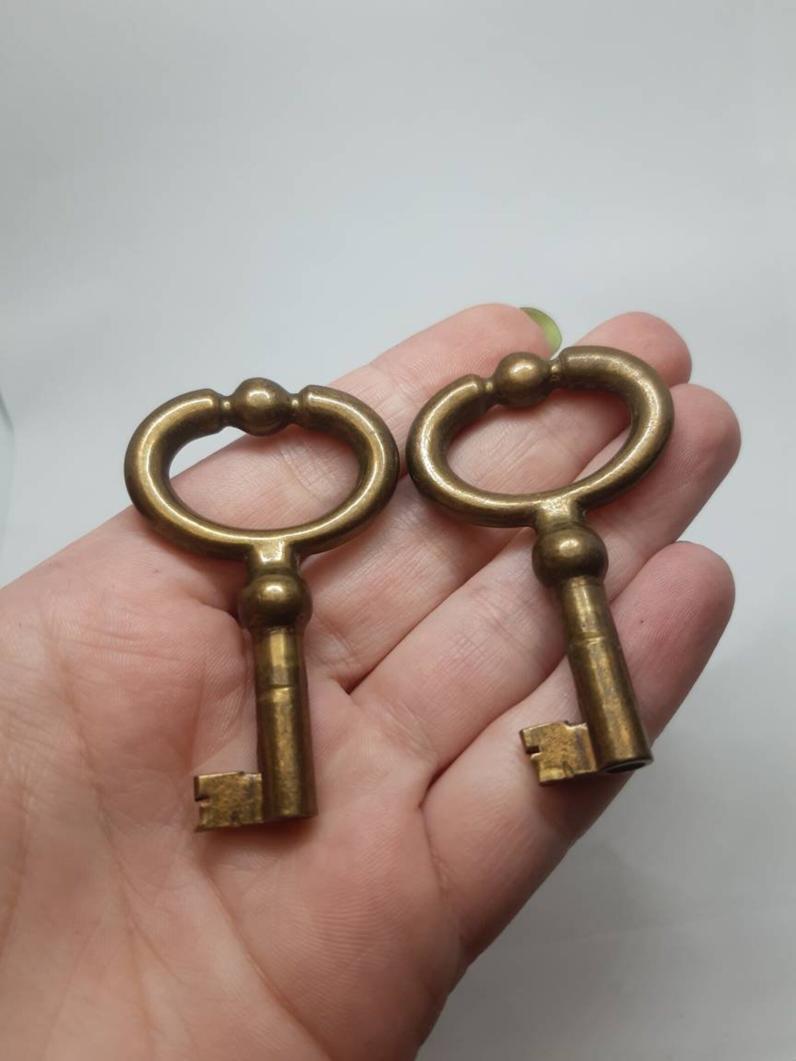 Authentic Old Brass KeysVintage keys pendant key | Etsy