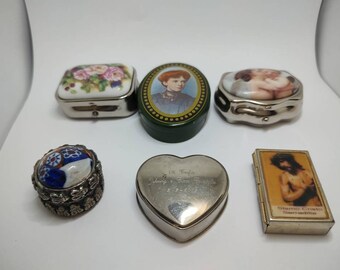 Decorative Pill Box - Etsy