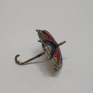 Rare Vintage 800 Silver Parasol,dollhouse Silver Umbrella - Etsy