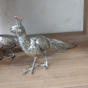 Vintage Peacocks Pair Male and Female,peacock Set Statue,peacocks ...