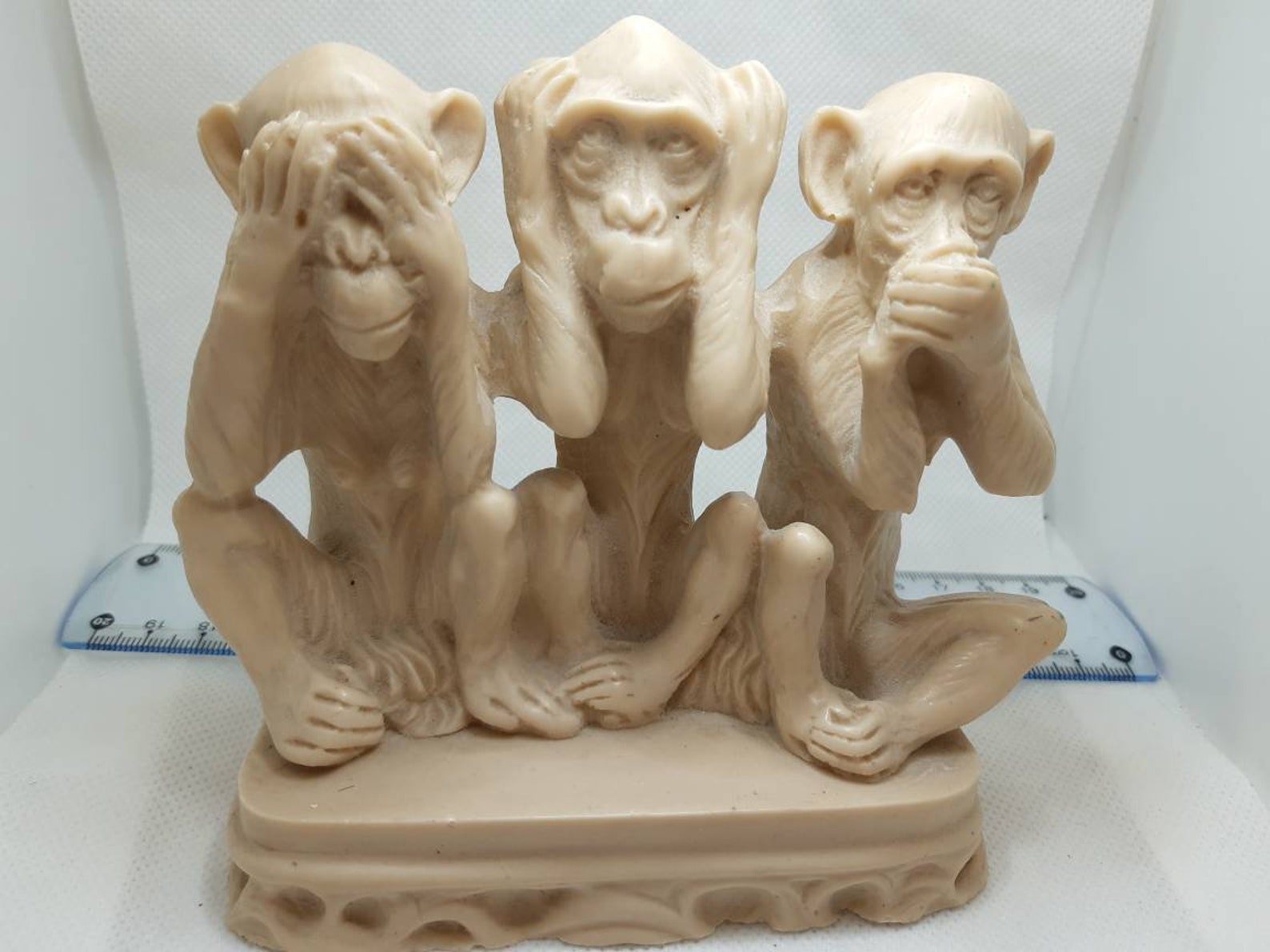Three wise monkeys statue | Etsy Three wise monkeys statue | Etsy
