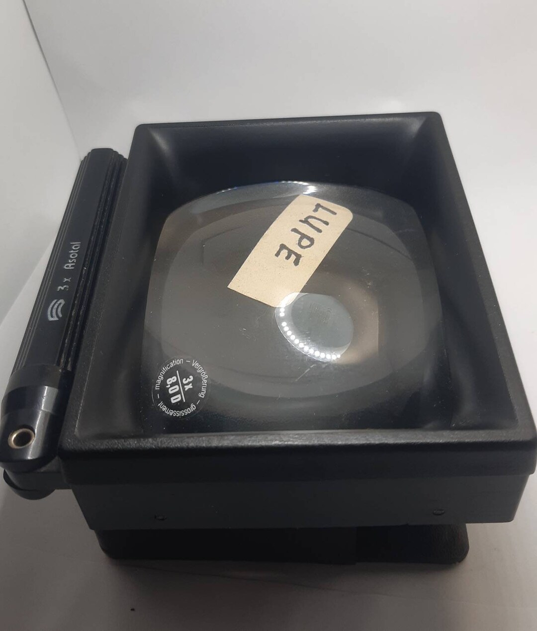 Vintage German Magnifying Glass ,collectable Loupehandheld Magnifying Glass, Vintage Loupe ...