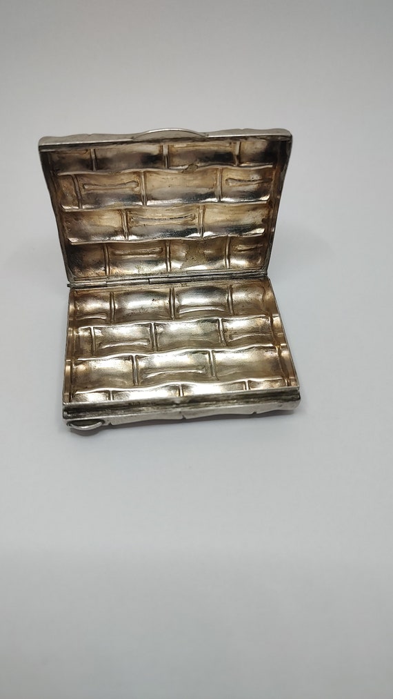 Rare Art Deco Hallmarked vintage 800 solid silver ro… - Gem