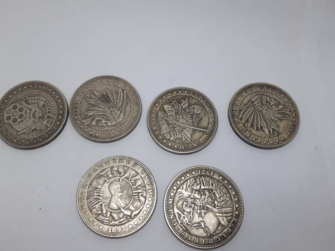 Lot One Dollar Fantasy Coinsvintage Fantasy Coins Lot - Etsy
