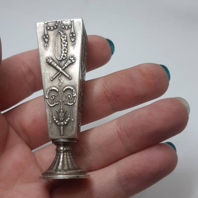 Silver Seal - Etsy