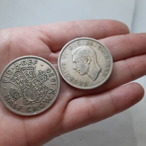 George VI Coin Collection 1950,1951 ,old Curency Uk Coin,georgivis VI ...