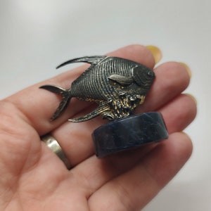 Rare Antique Hallmarked 800 Silver Fish,collectable Sterling Silver ...