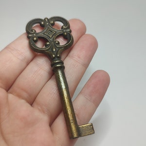 Antique Rare Swiss Huwil Skeleton Key,vintage Swiss Key, Huwill Key ...