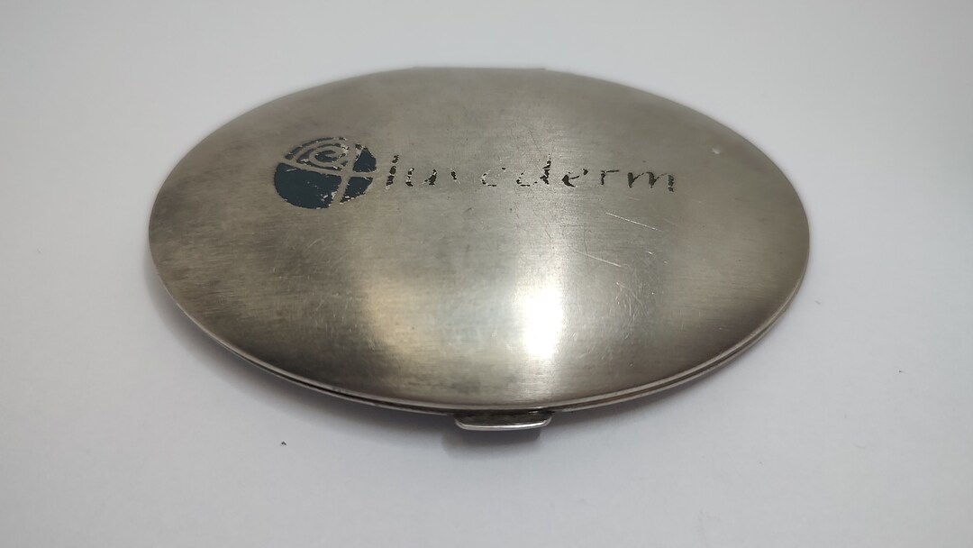 Vintage Metal Pocket Mirror: Double Purse Compact (6x8.5cm) - Etsy