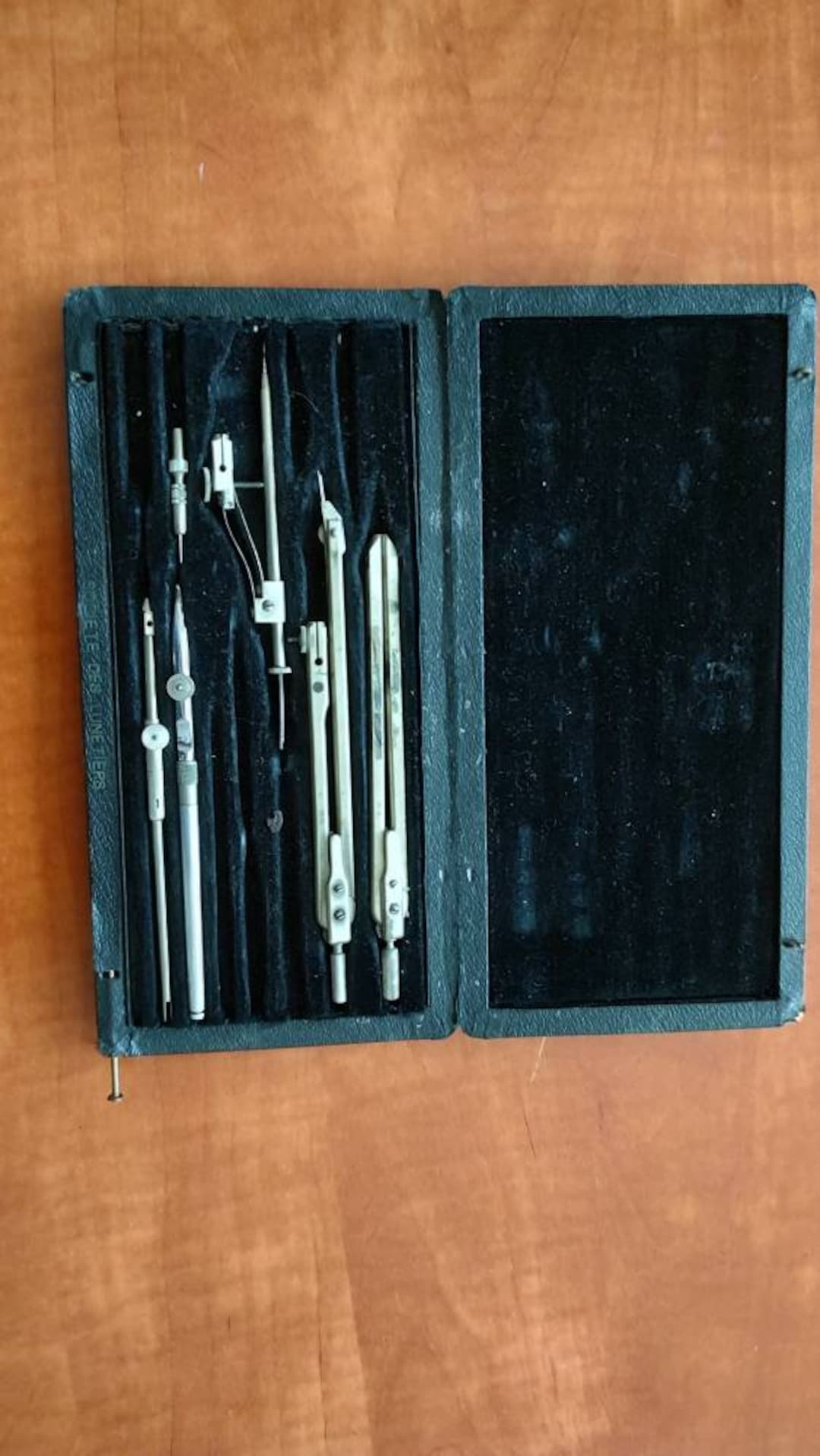 Vintage Drafting Tool Set ,engineering Box - Etsy