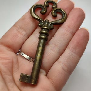 Rare Antique Swiss Key,brass Door Key,skeleton Key,vintage Swiss Key ...