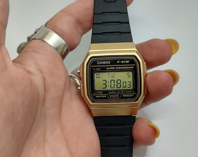 Casio Alarm Clock,wrist Watch,golden Watch ,vintage Watch ,electronic ...