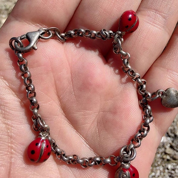 Ladybug Charms - Etsy