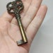 Rare Antique Swiss Key,brass Door Key,skeleton Key,vintage Swiss Key ...