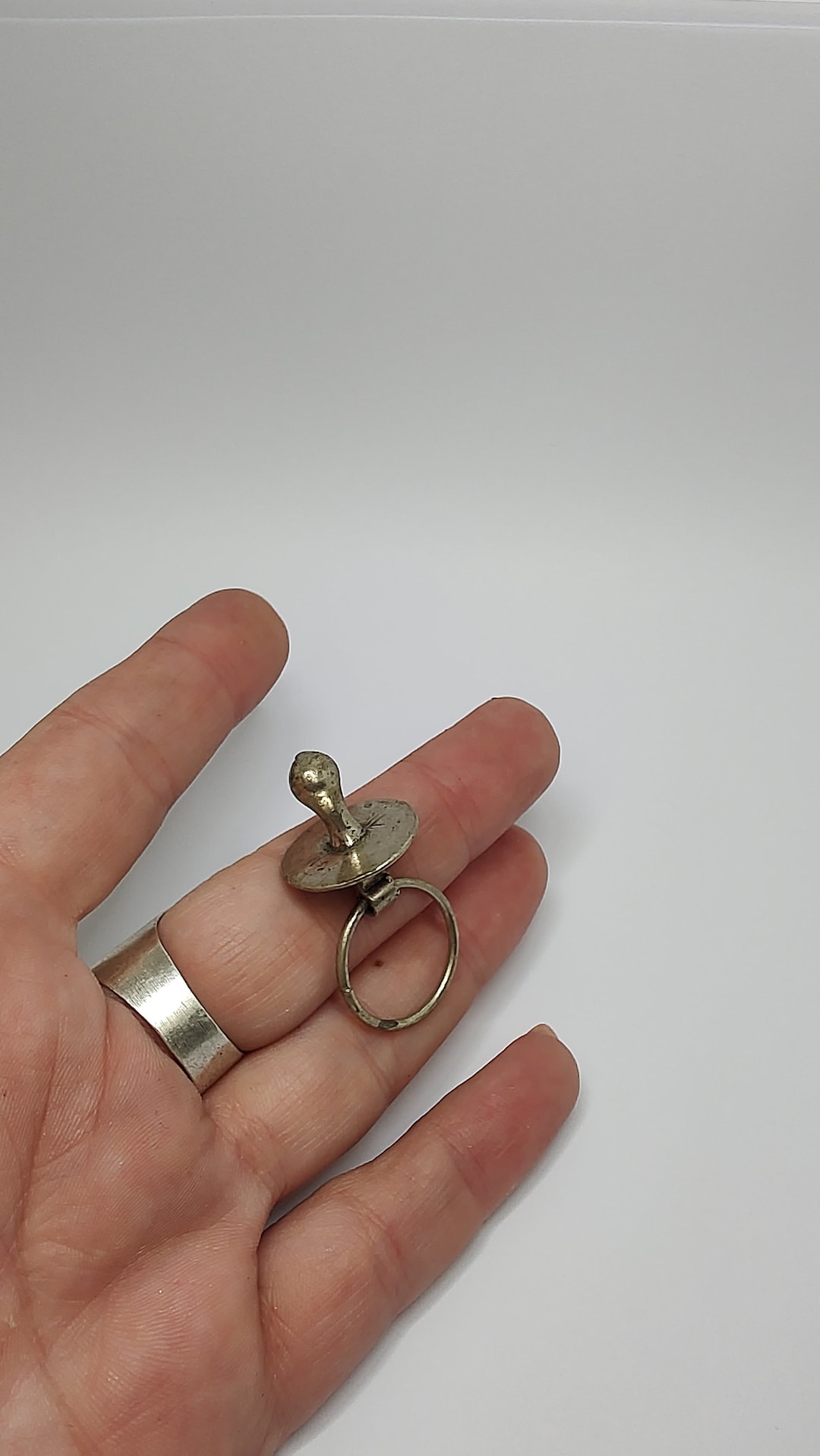 Antique Signed 800 Solid Silver Baby Dummy Pacifier - Etsy