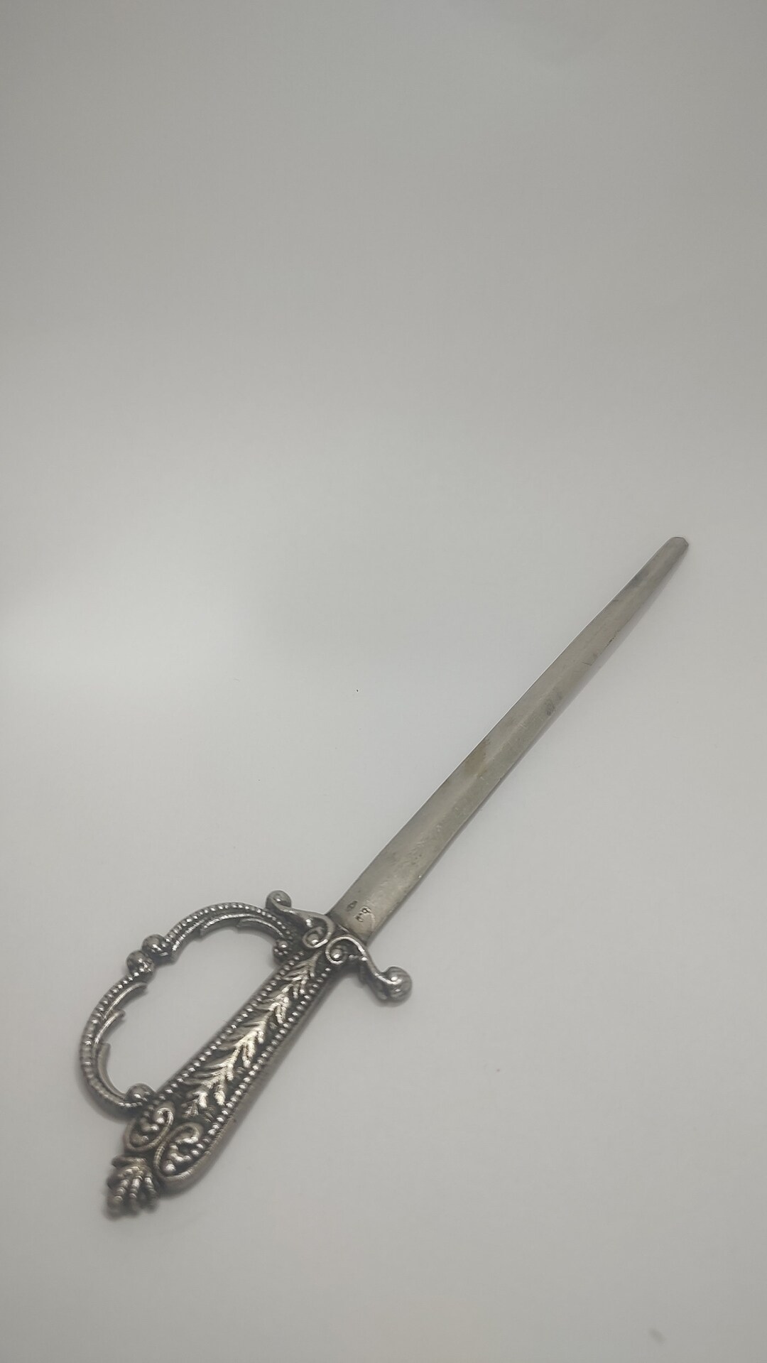 Rare Sterling Silver Sword Letter Opener,envelope Knife Opener,800 ...