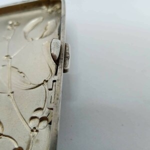 Rare Charles Murat sterling silver cigarette caseAuthentic | Etsy