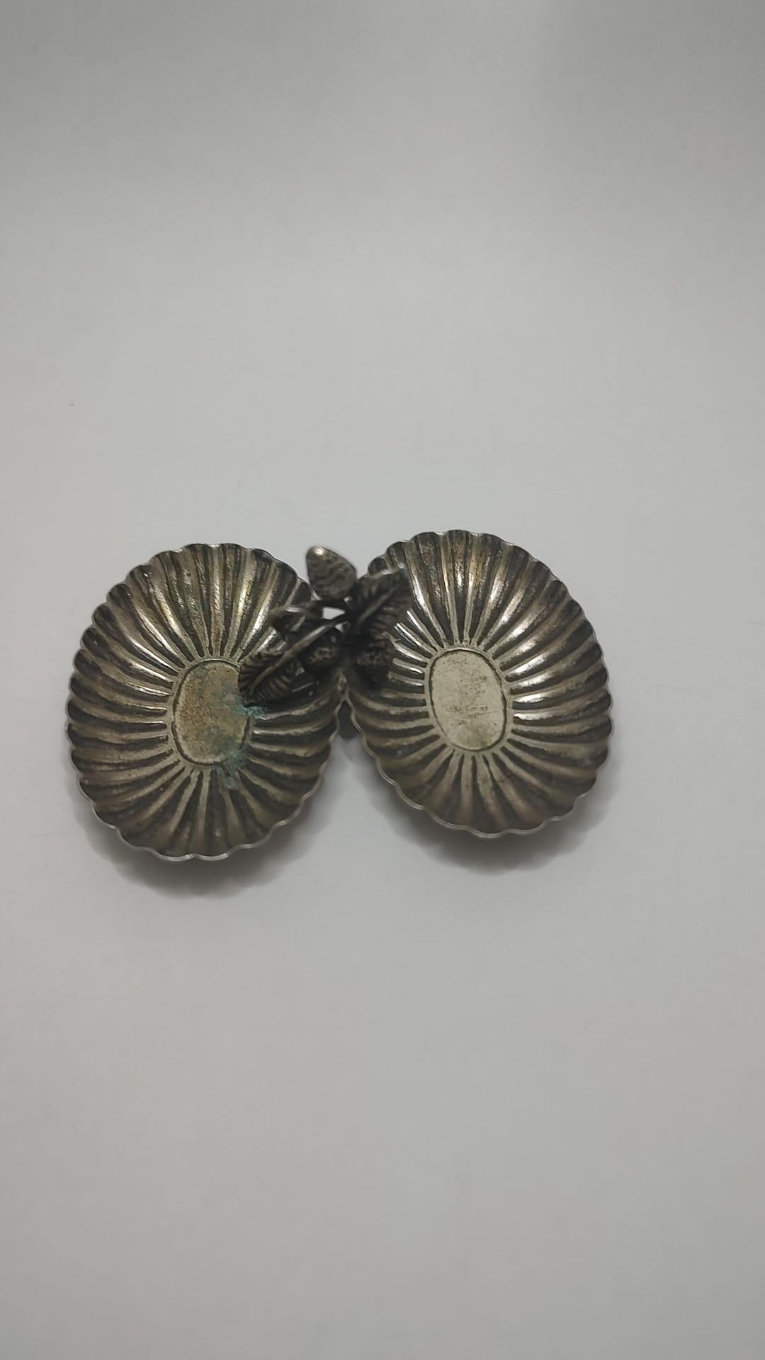 Vintage Designer 800 Silver Shell Shape Pin Tray Ornament - Etsy