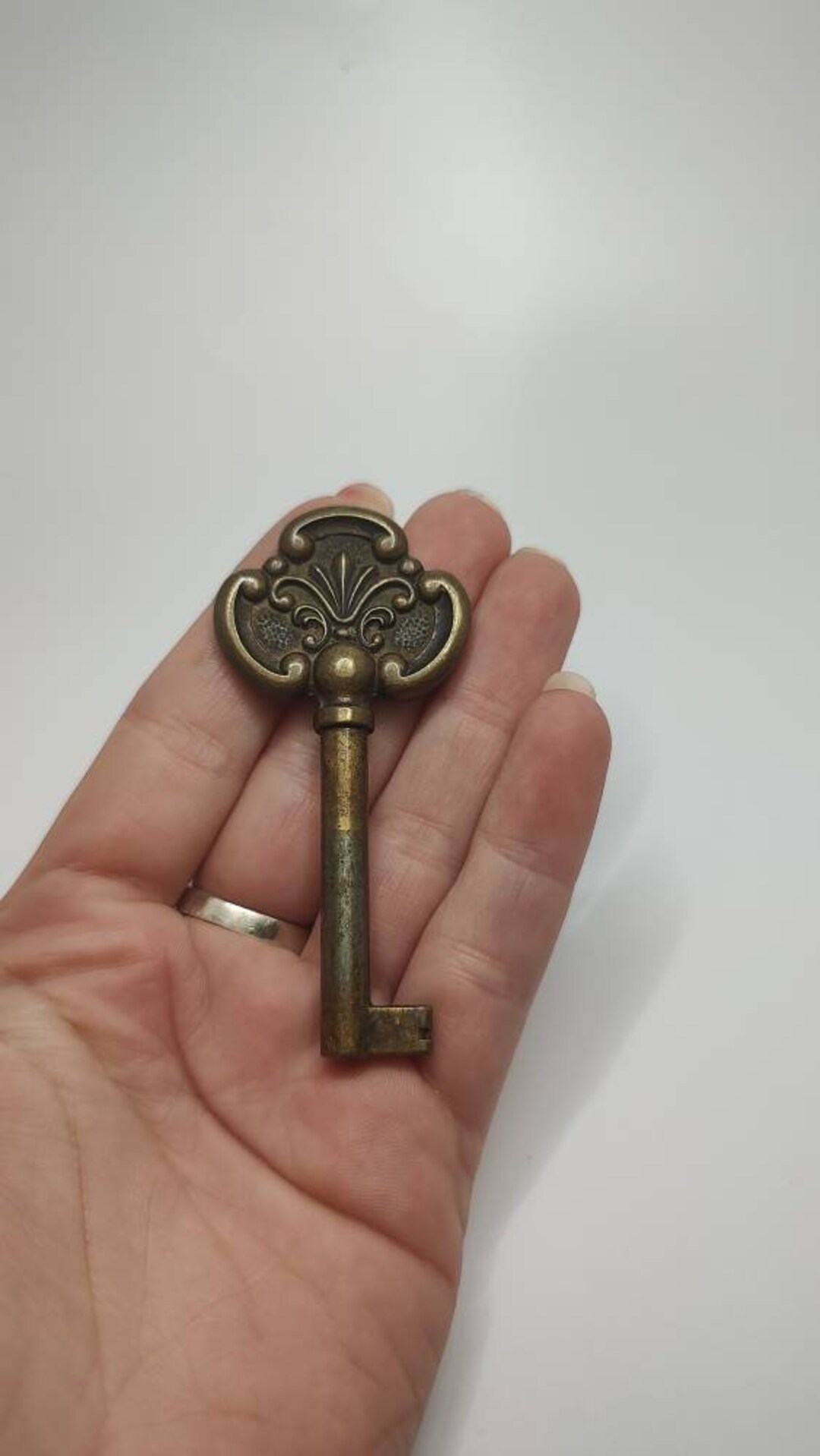 Rare Swiss Brass Huwil Skeleton Keyvintage Swiss Key Huwill - Etsy