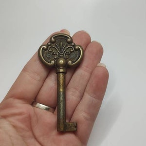 Rare Swiss Brass Huwil Skeleton Keyvintage Swiss Key Huwill - Etsy
