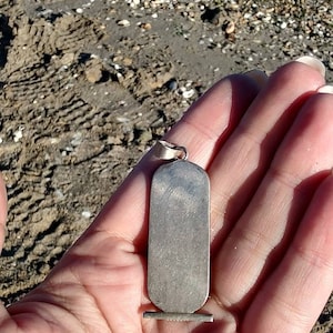 Vintage Large Egyptian Silver Pergament Pendant,egyptian Sterling ...