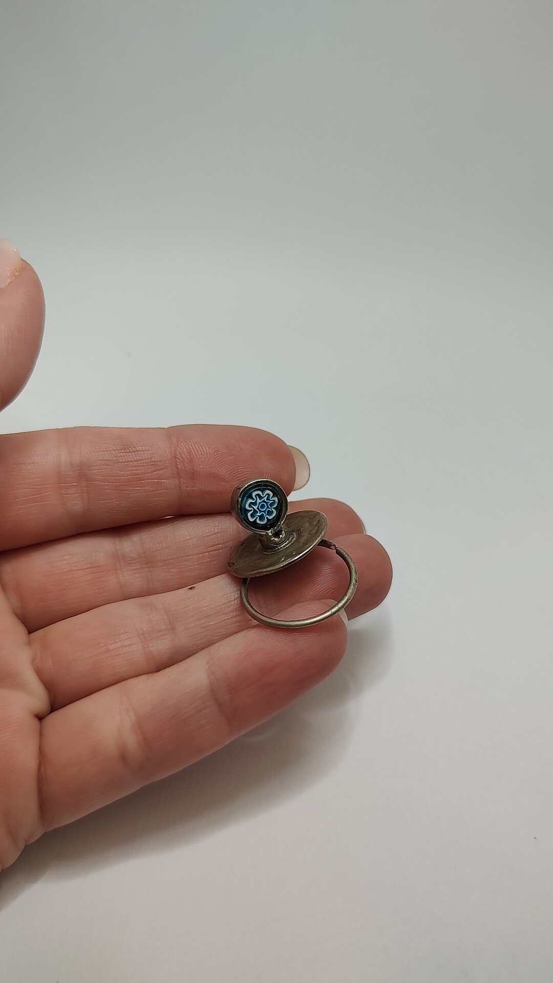 Antique Solid Silver Baby Dummy Pacifier Pendant Charm - Etsy