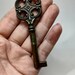 Rare Antique Swiss Key,brass Door Key,skeleton Key,vintage Swiss Key ...