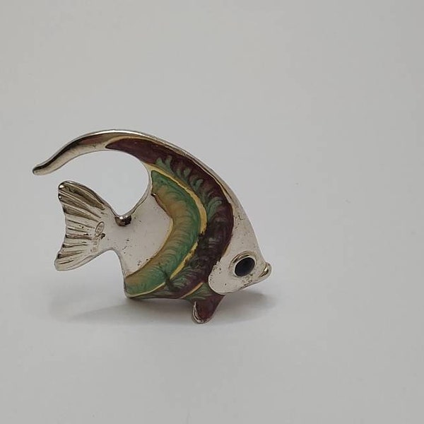 Sterling Silver Fish - Etsy