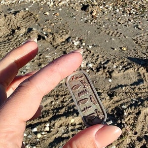 Vintage Large Egyptian Silver Pergament Pendant,egyptian Sterling ...