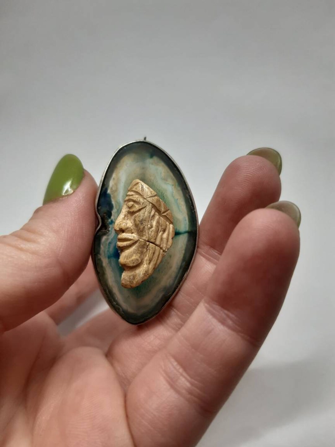 Vintage Unique Brooch,handmade Sterling Silver Brooch - Etsy