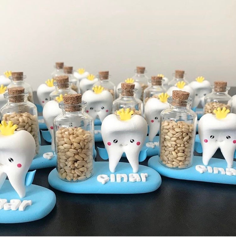 First tooth favors Customized Tooth Jar Tooth Fairy Jar | Etsy