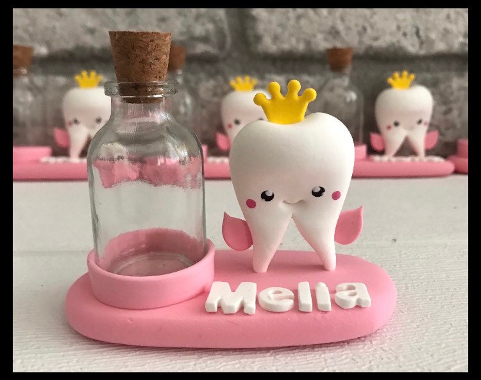 First Tooth Favors Customized Tooth Jar Tooth Fairy Jar - Etsy