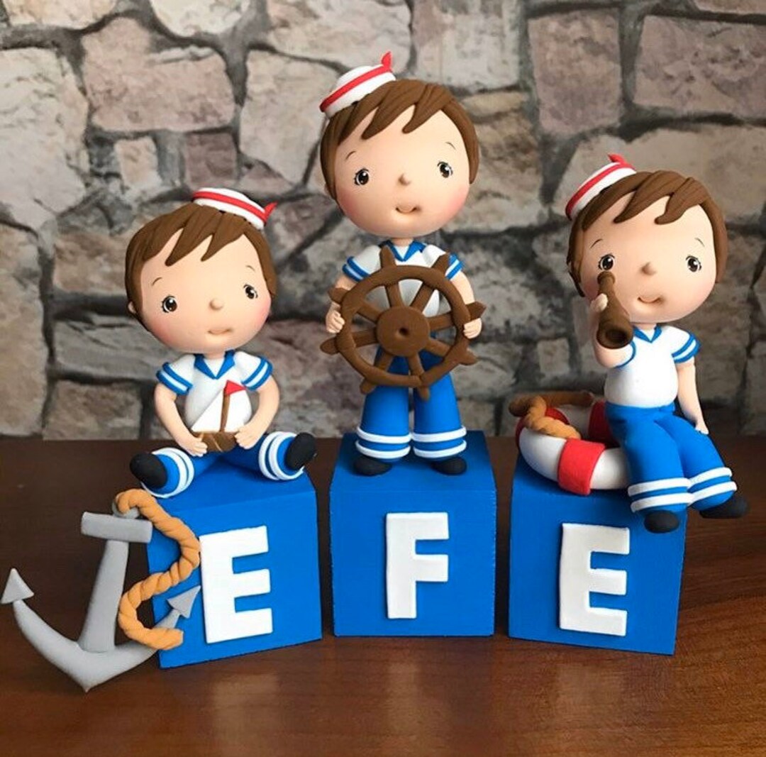 Nursery Sailor Name, Sailor Boy Name Block, Sailor Boy Room Decor ...