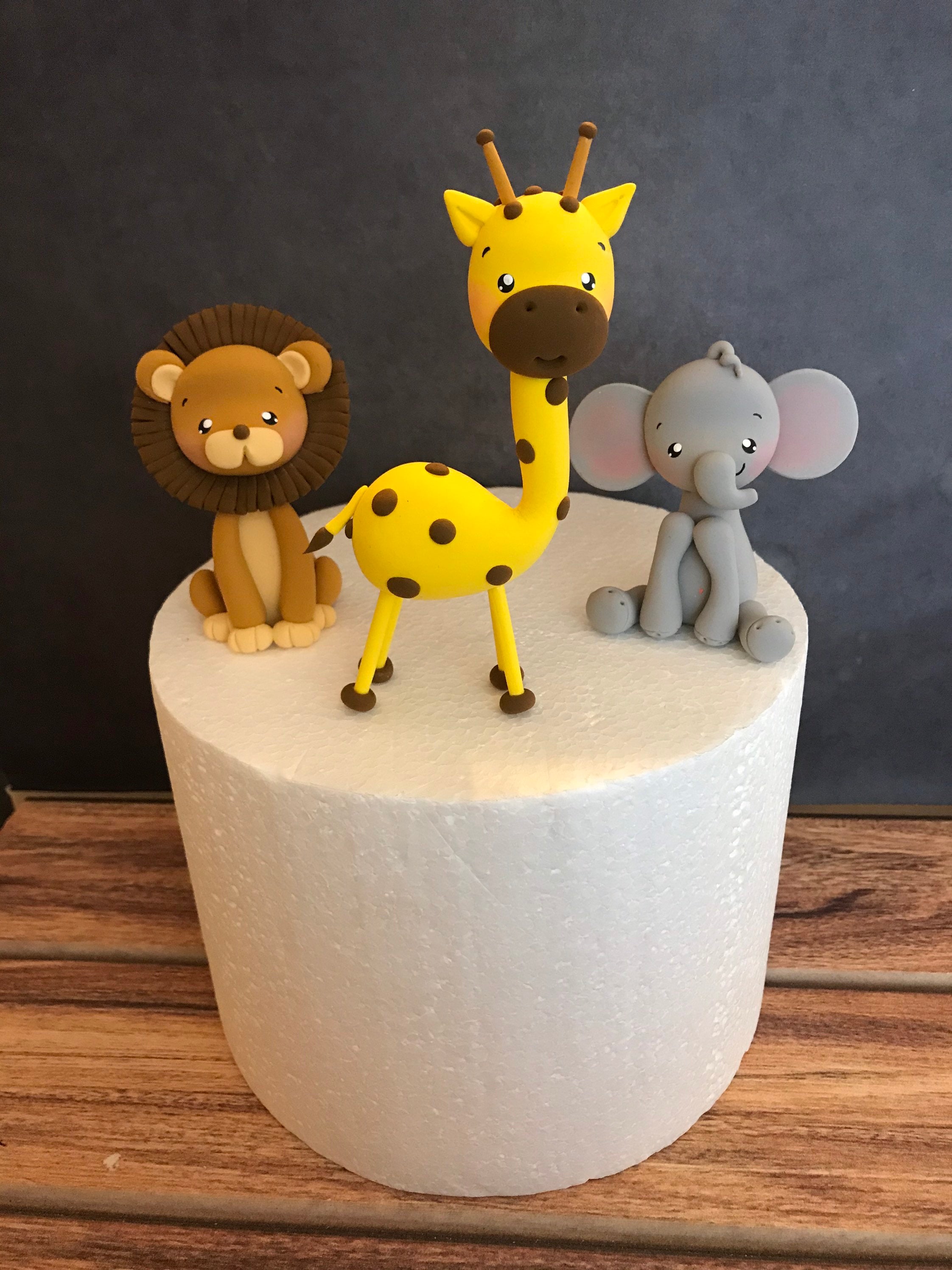 Safari Cake Safari Theme Cake Topper Safari Animal Cake - Etsy Australia