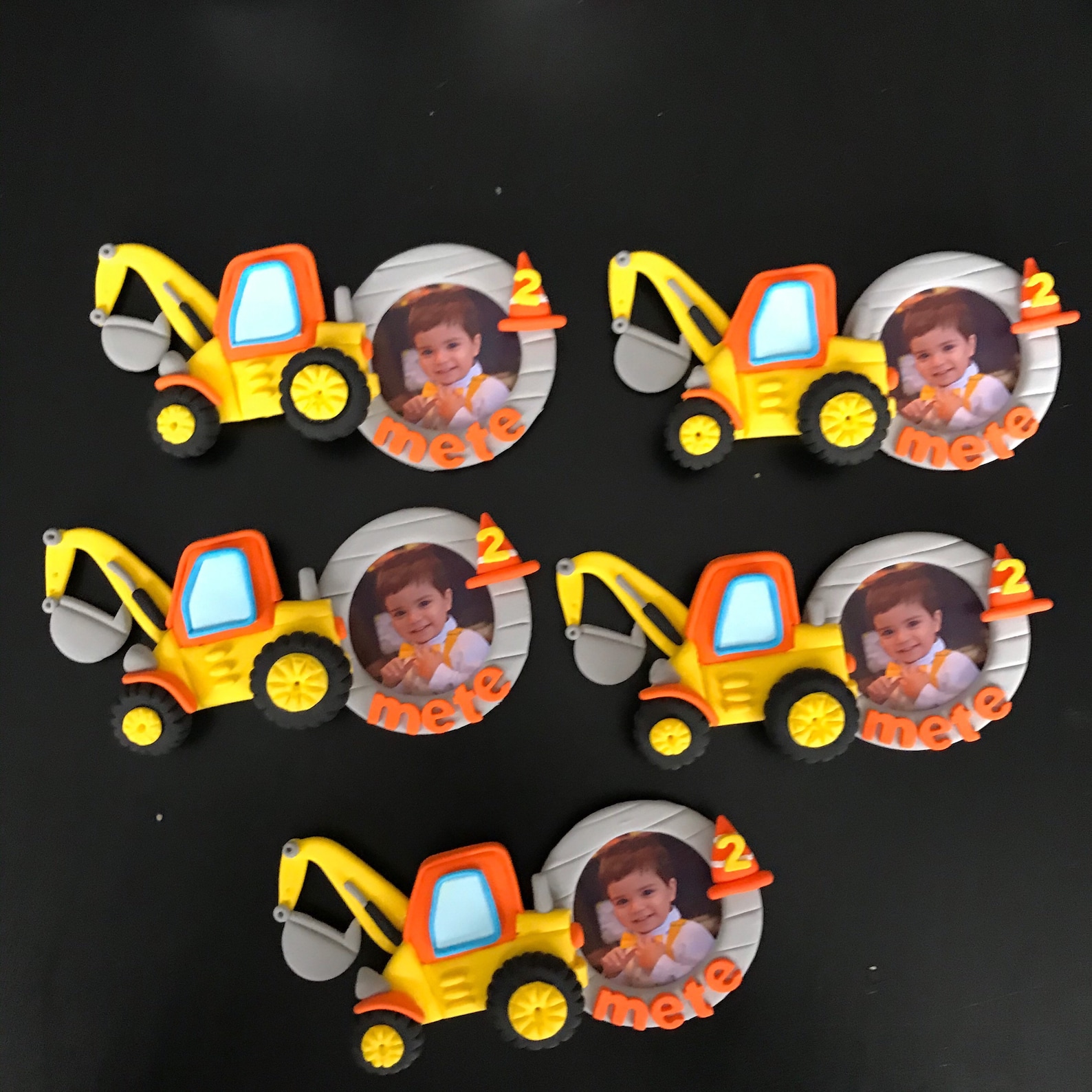 Excavator Birthday Party Favor Excavator Theme Party | Etsy