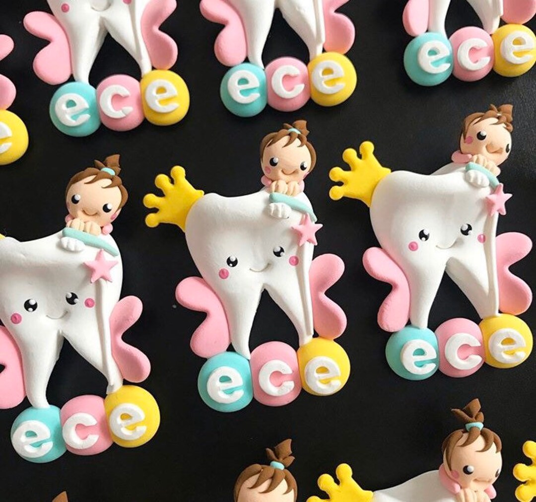 Tooth Fairy Magnet, Baby First Tooth Magnet, First Tooth Party Favors ...