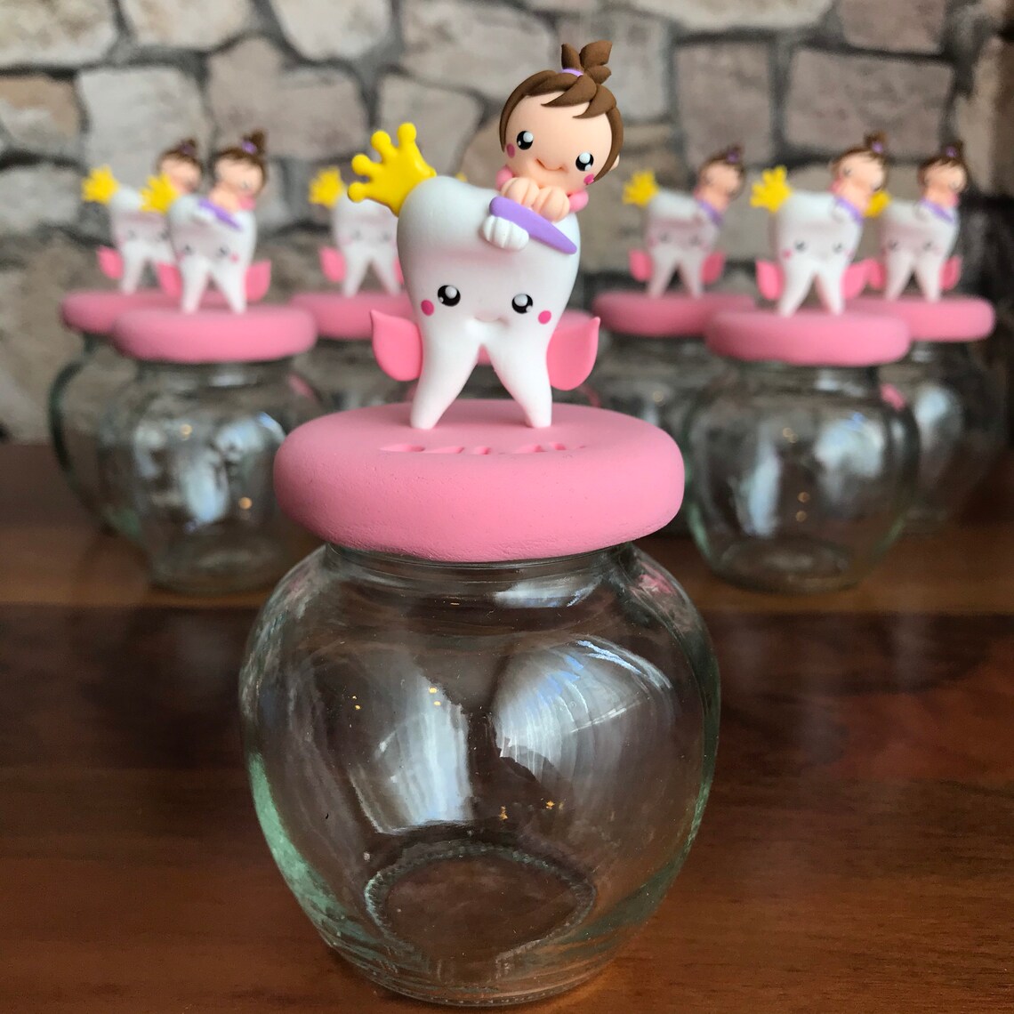 First tooth Jar Personalized Tooth Jar Baby Tooth Storage | Etsy