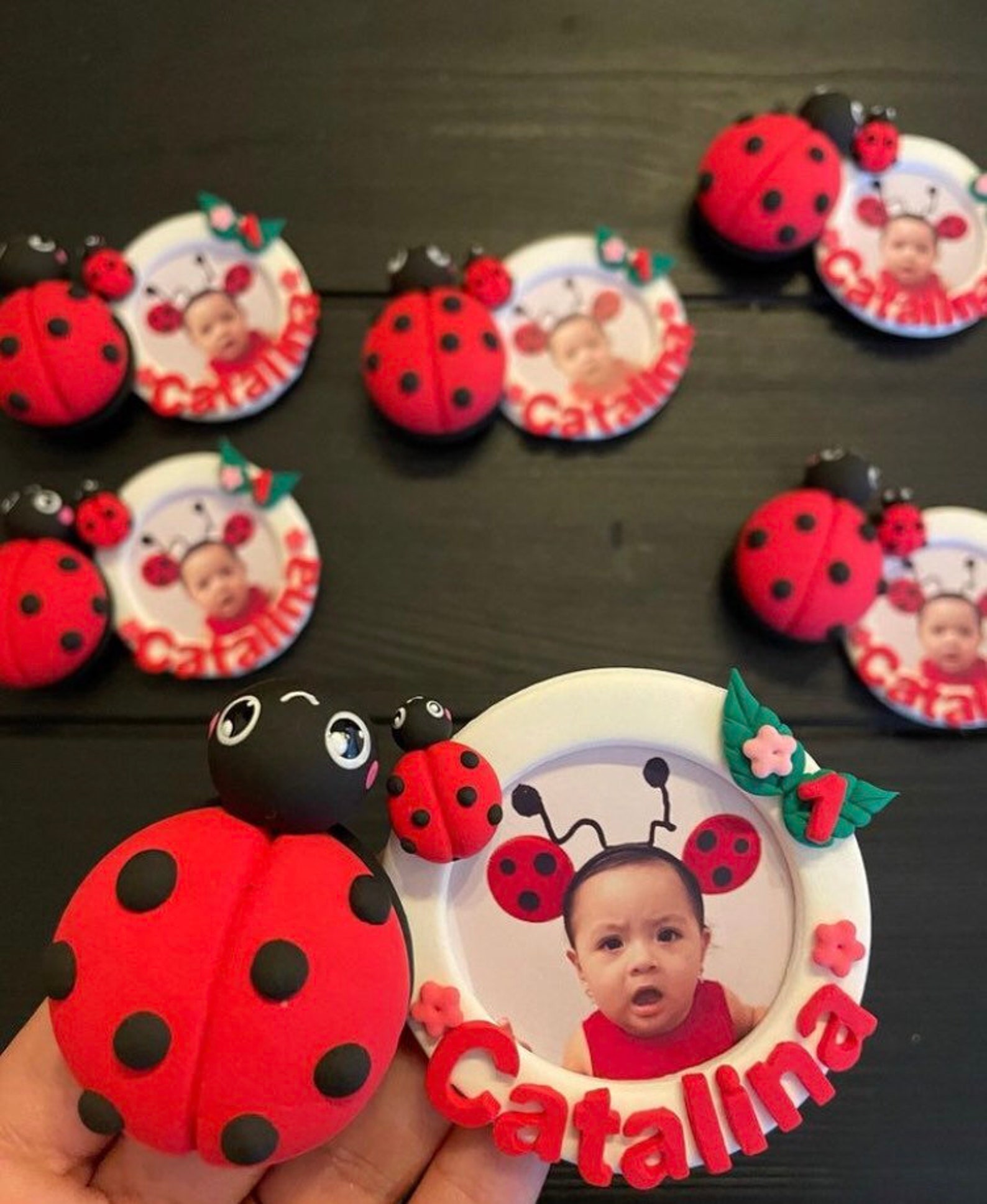Ladybug Magnets Ladybug Party Favors Ladybird Theme Party - Etsy