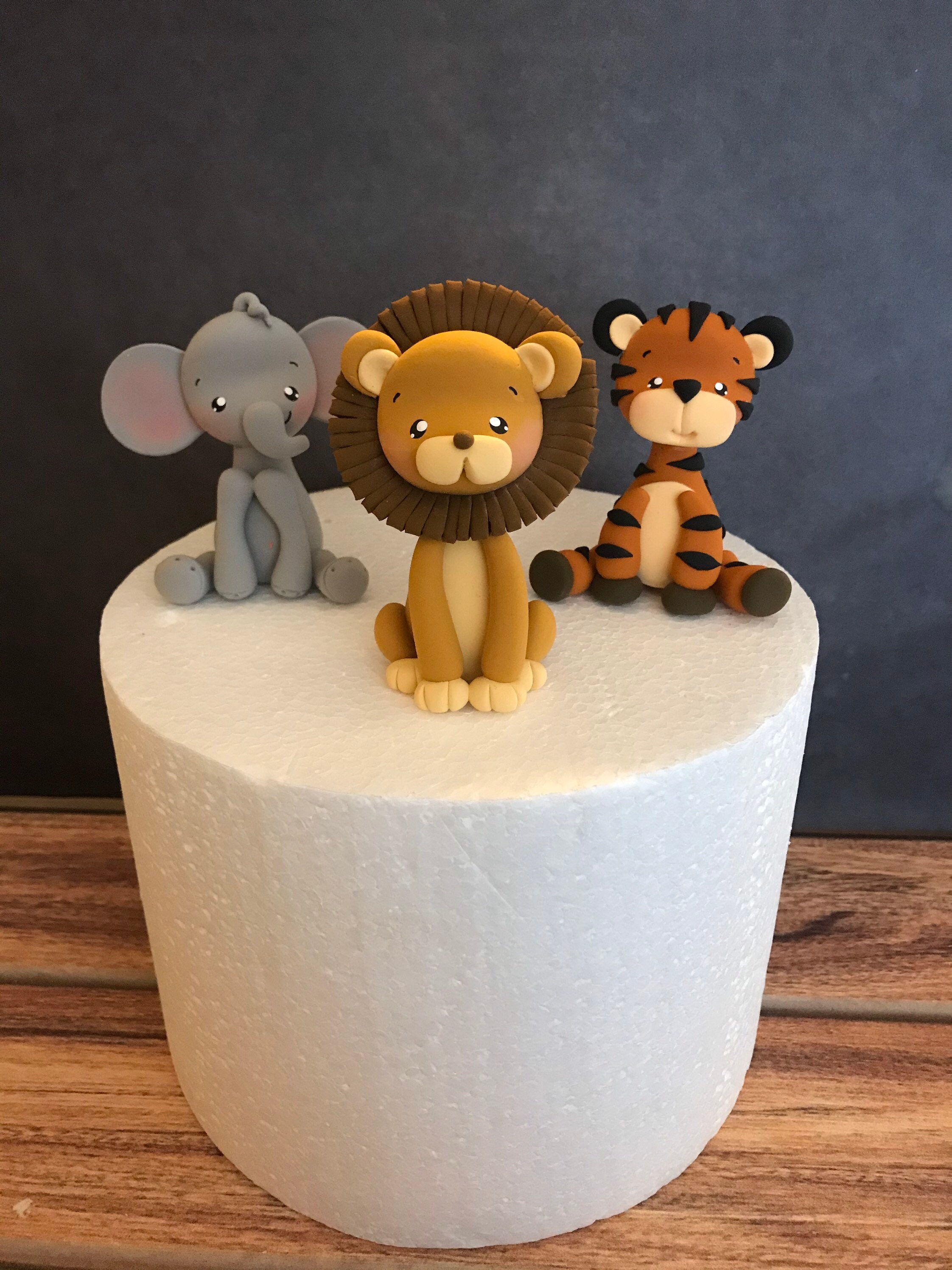 Safari Cake Safari Theme Cake Topper Safari Animal Cake - Etsy Australia