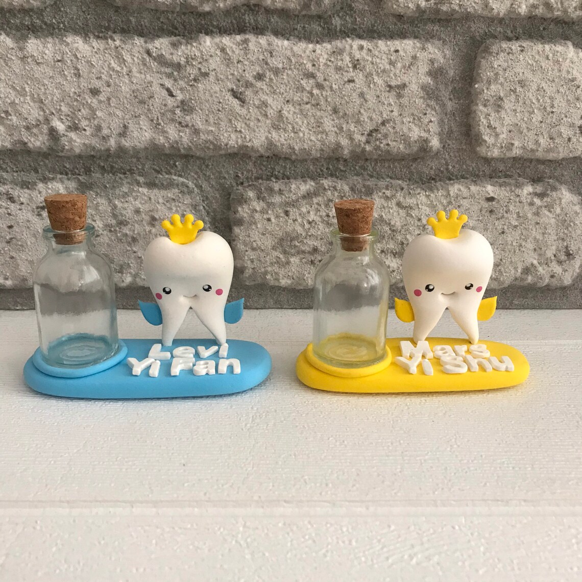 First Tooth Favors Customized Tooth Jar Tooth Fairy Jar | Etsy