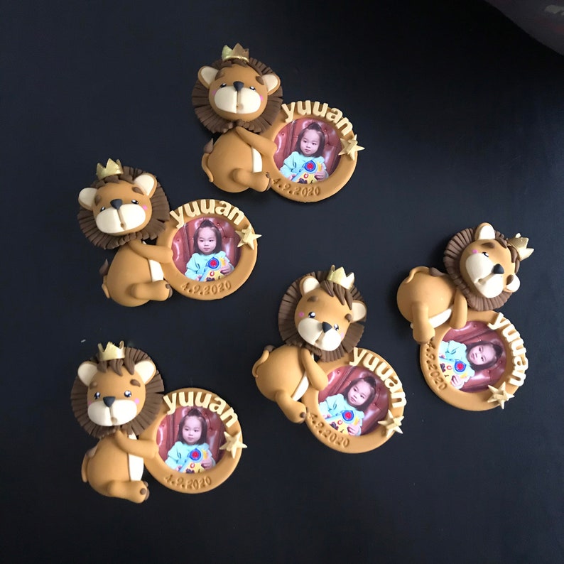 Personalized Baby Favors Lion Birthday Theme Birthday - Etsy