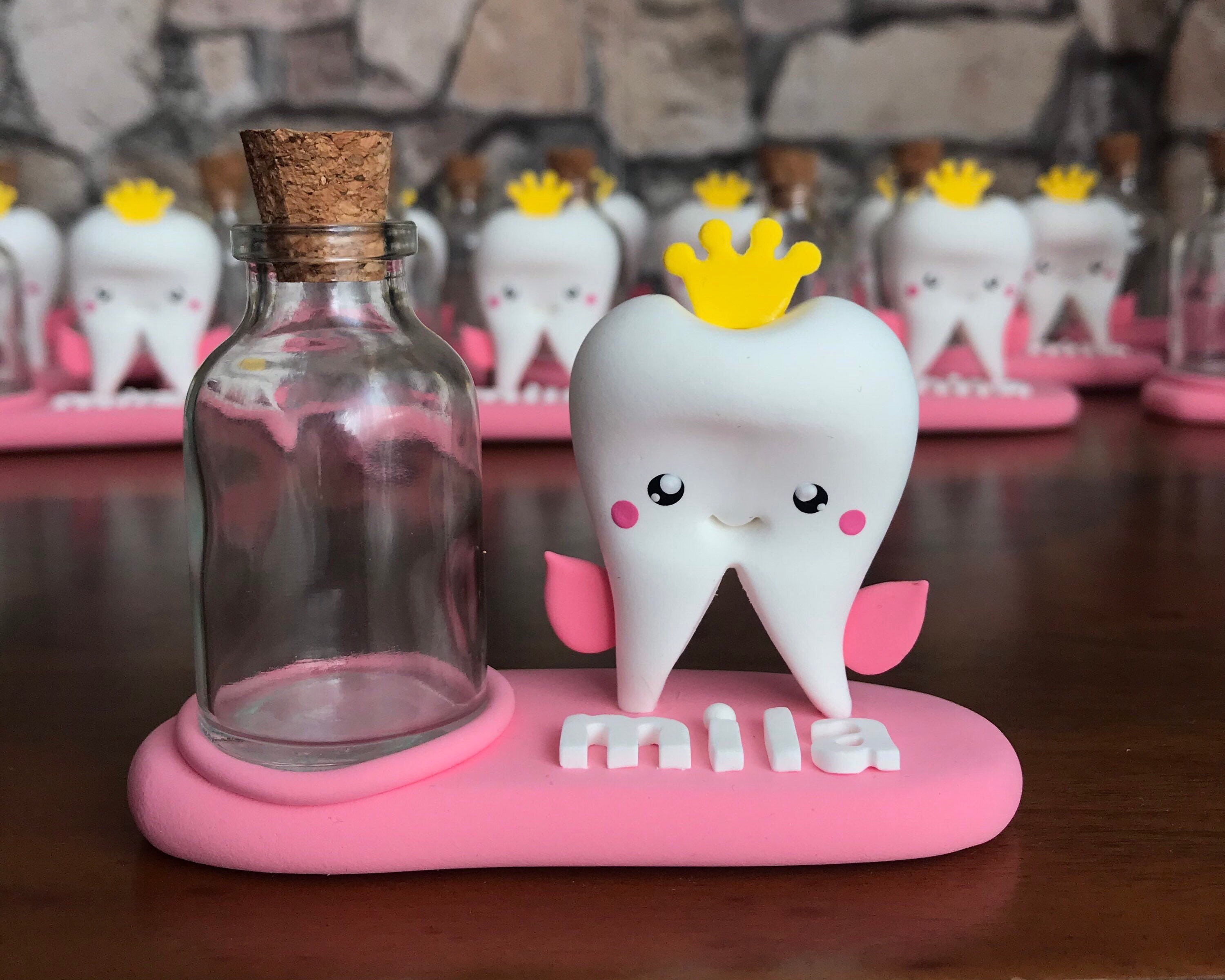 First Tooth party favors Tooth Fairy Jar Personalized Tooth | Etsy